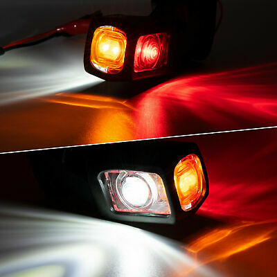 2 Recovery Side Marker Outline Led Lights Lamps 12 Volt 12V Trailer ...