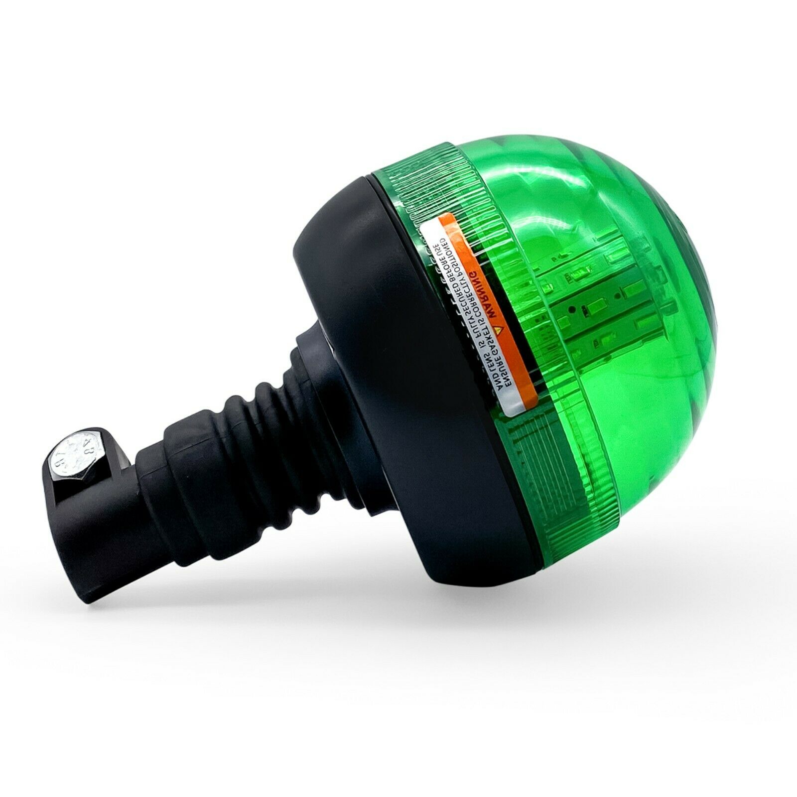 Green Warning Beacon Strobe LED Light 12V - 24V - Buy Online Ireland