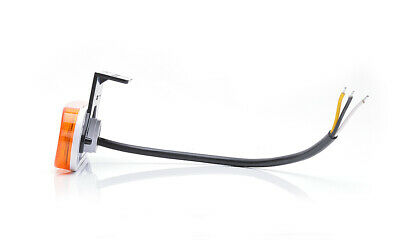 Led Amber Side Marker Reflector Indicator Light For Man Daf Scania ...