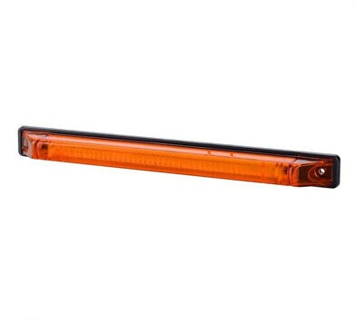 Orange Amber LED Side Marker Light X1 Universal E9 Trailer Lorry Truck ...