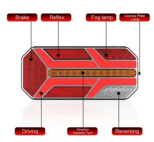 Dynamic LED Tailight with NEON Combination & Sequential Effect - Led ...