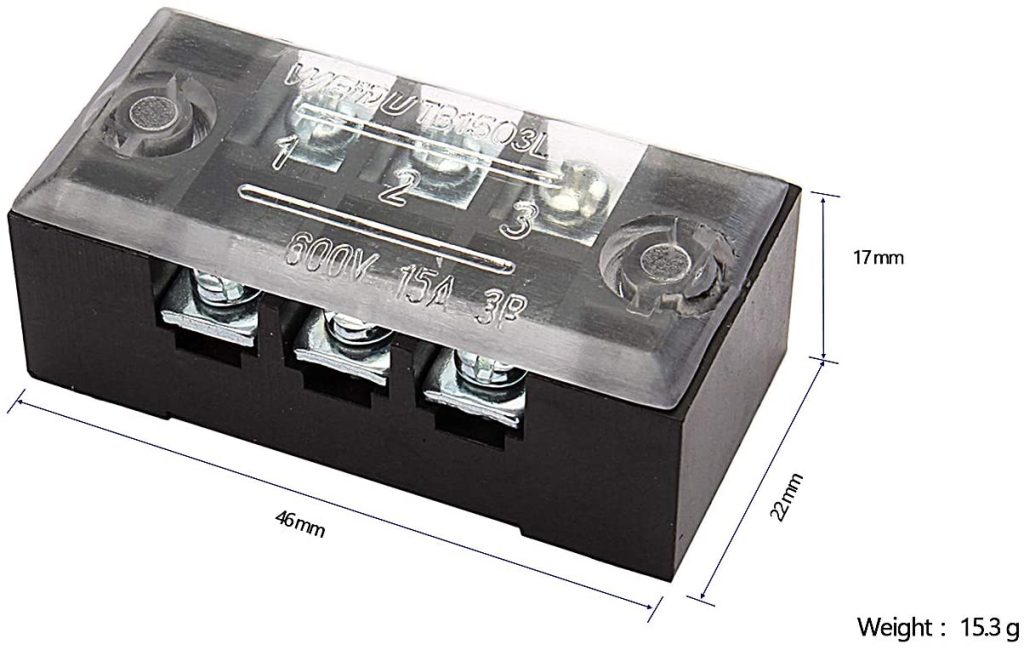 Terminal Block Dual Row 3/4/5 Position - Led Lights Dublin Terminal Block Dual Row 3/4/5 Position - Led Lights Dublin