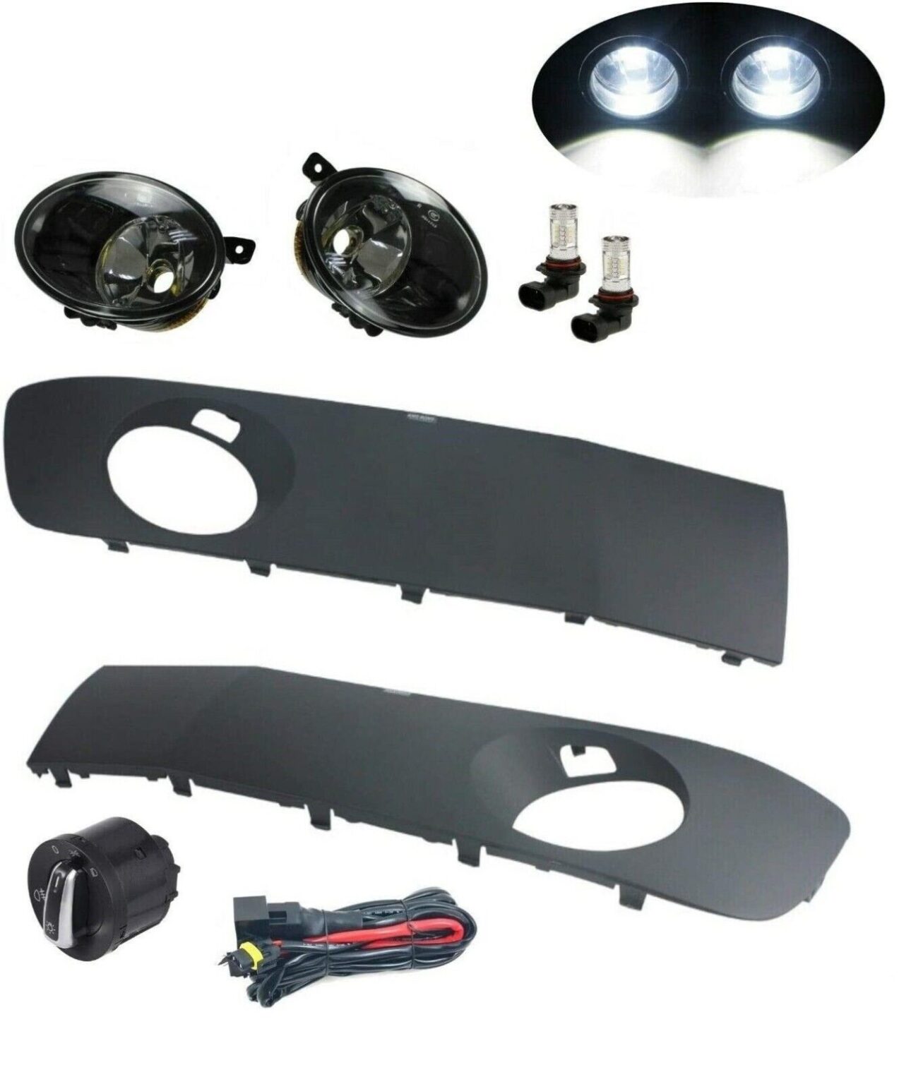 Fog Lights Kit for VW Transporter T5 & Caravelle - Buy Online