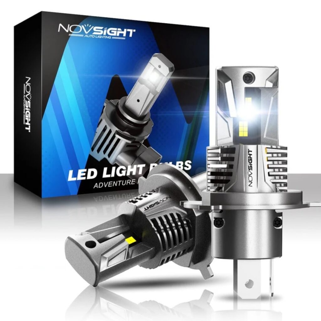 H7 LED Headlight 100W Bulb Set 9-32V | Novsight N37Y Series