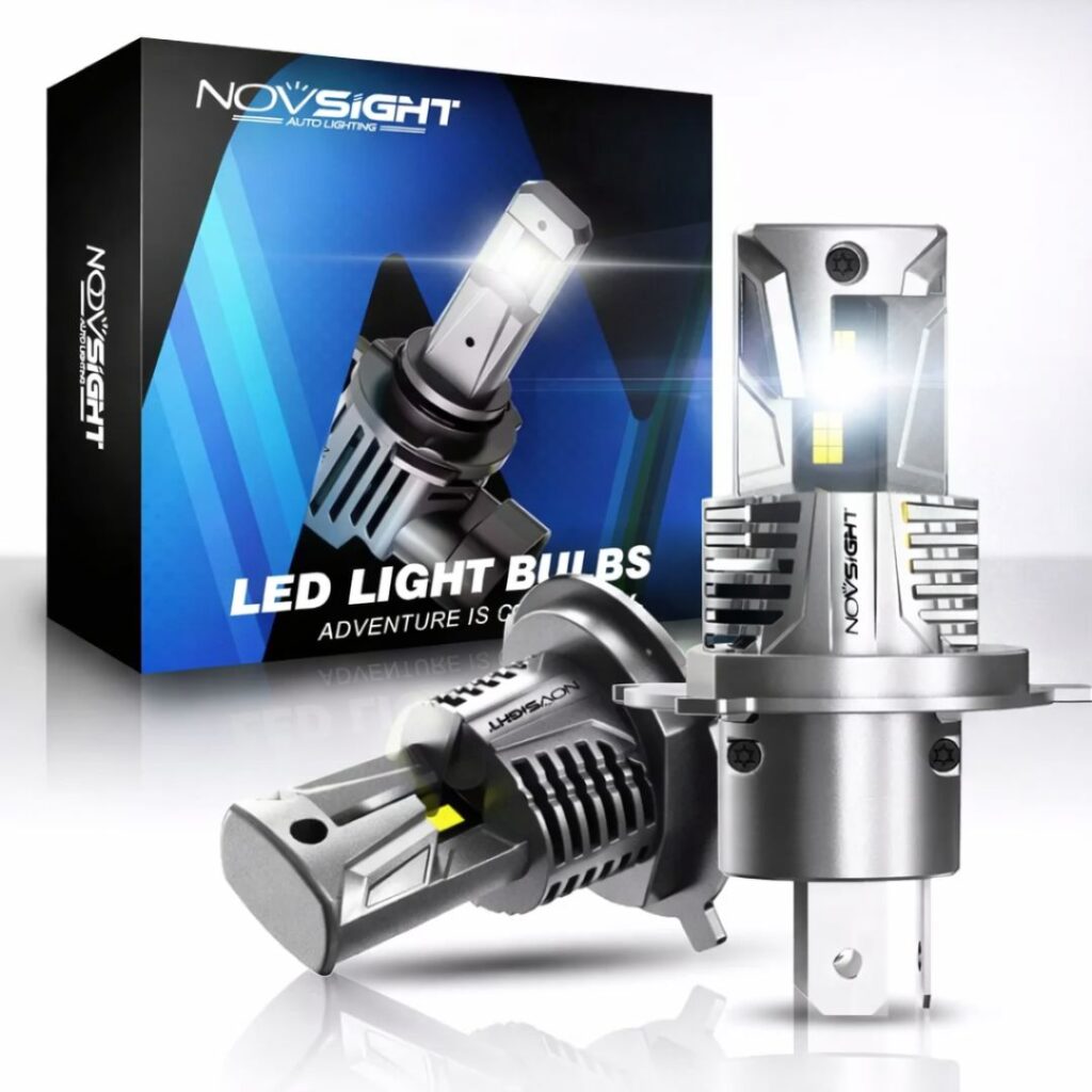 H4 LED Headlight 90W Bulbs Set | Novsight N66 Series - Buy Online