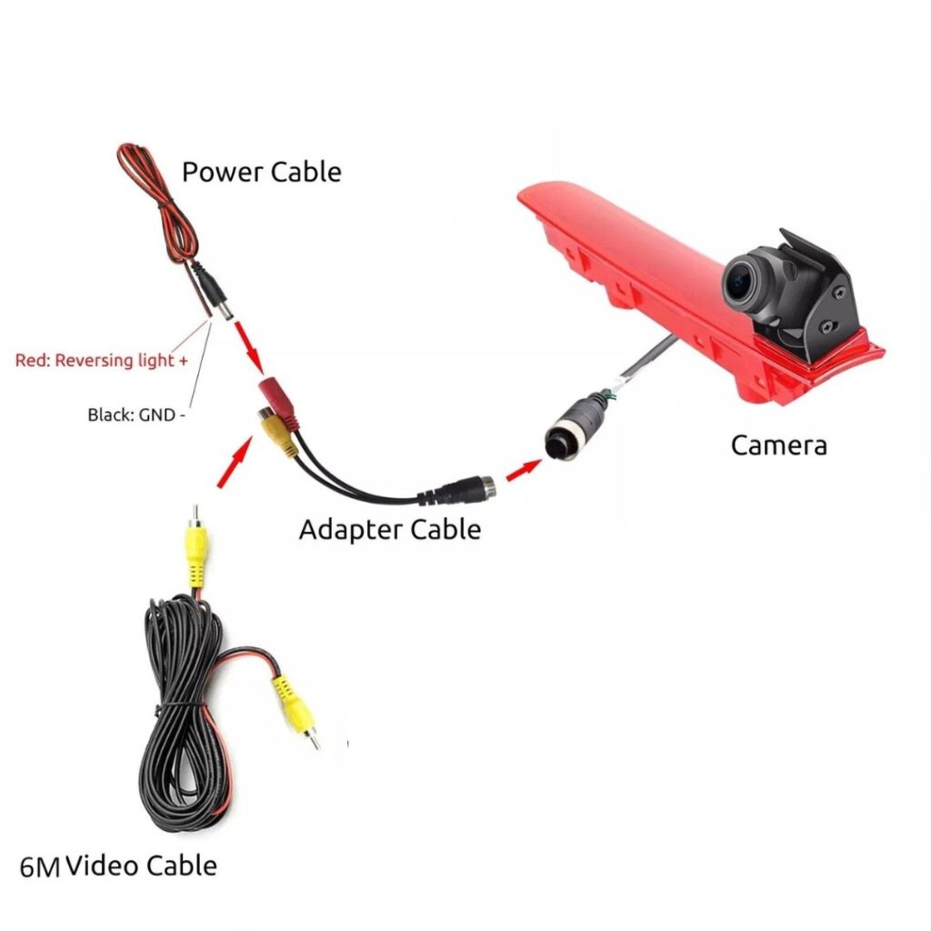 Reverse Camera for VW Transporter T5 / T5.1 / T6 / T6.1 - Buy Now