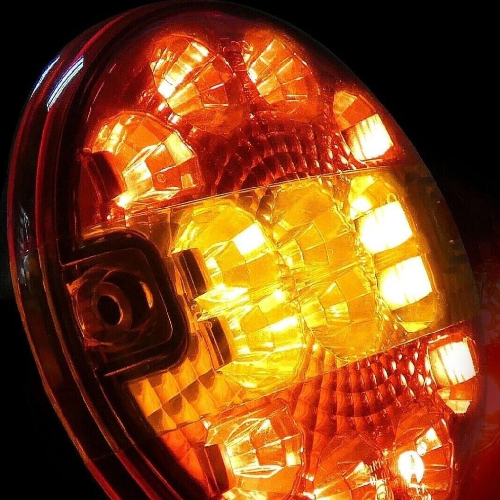 Hamburger LED Stop Light 5.5" 12/24V - Buy Online Ireland